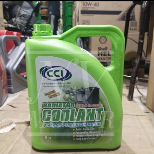 Jual CAIRAN PENDINGIN RADIATOR MEREK CCI WARNA HIJAU 5,5 LITER - Kota ...