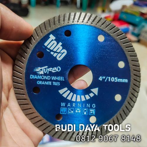 Jual Mata Gerinda Potong Toho 4 Inch Turbo Diamond Wheel Granite Tiles ...