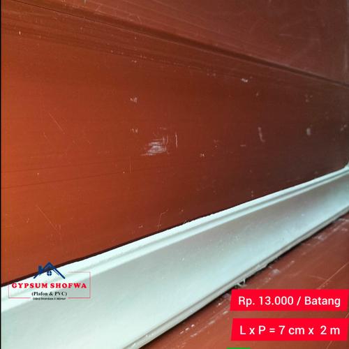 Jual List Profil Gypsum Plafon motif belah bambu 7 cm - Gypsum shofwa ...