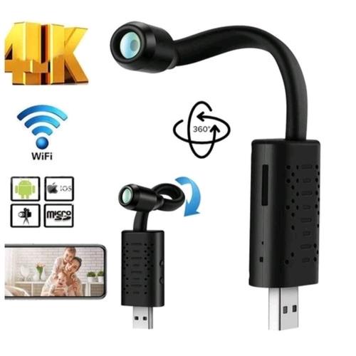 Jual SPY Cam Mini USB Camera 8 MP Wifi Smart Net IP Spy Hidden App ...