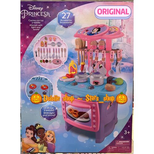 Jual Disney Princesa Princess Kitchen Set Light and Sound Original ...