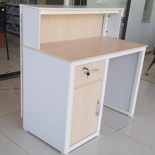 Jual Meja Resepsionis uk 50x100cm tiinggi 100cm/1 Laci&Lemari/kokoh ...