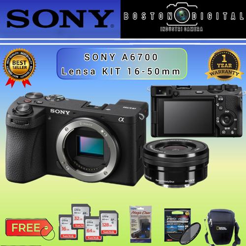 Jual SONY ALPHA A6700 KIT 16-50MM / SONY A6700 KIT 16-50MM - BODY ONLY ...
