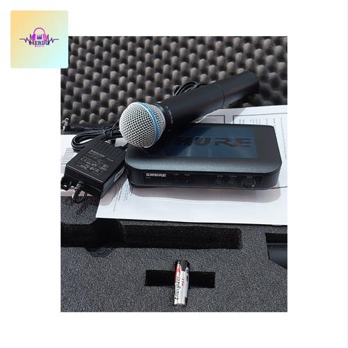 Jual Mic Wireless SHURE BLX24 BETA58 Original - Jakarta Barat - Merdu Audio | Tokopedia