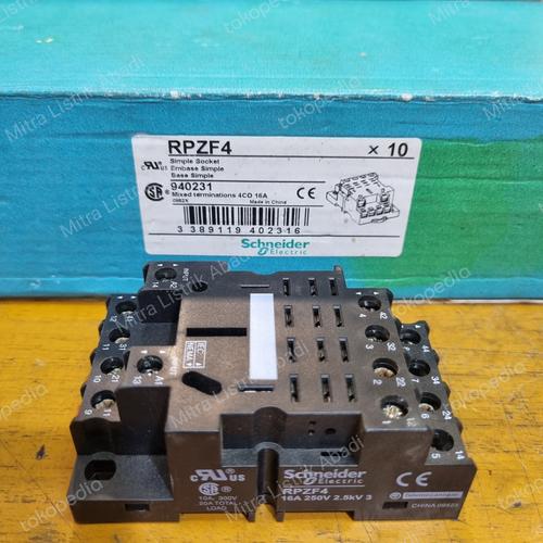 Jual Socket Relay RPZF4 Schneider - Jakarta Pusat - Mitra Listrik Abadi ...