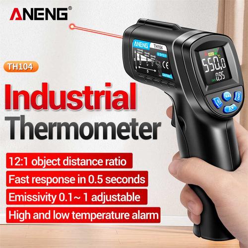 Jual Termometer Industri Thermogun Thermometer Infrared IR Digital ...