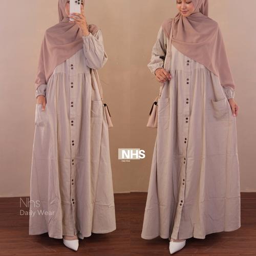 Jual Cassandra Gamis Maxy Dress - Kab. Sukoharjo - nindya hijab shop | Tokopedia