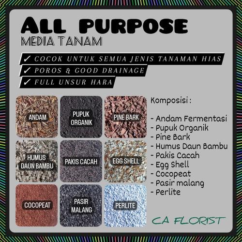 Jual All Purpose media tanam premium ( semua jenis tanaman ) kemasan ...