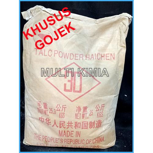 Jual TALC Powder Halus Haichen FIBER / TALEC / BEDAK 25kg (KHUSUS GOJEK) - Jakarta Pusat - Multi ...