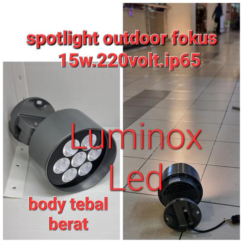 Jual spotlight dinding menara gedung 15watt 15w / sorot tiang tugu 15w ...