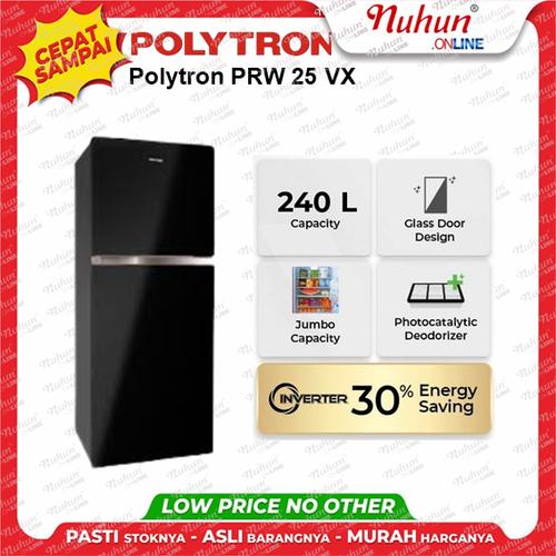 Jual POLYTRON KULKAS 2 PINTU PRW 25 VX / PRW 25-VX - Kab. Cianjur ...