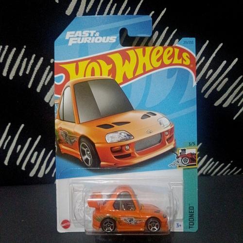 Jual Hot Wheels Toyota Supra Tooned 94 Orange Fast Furious - Kab. Bogor ...
