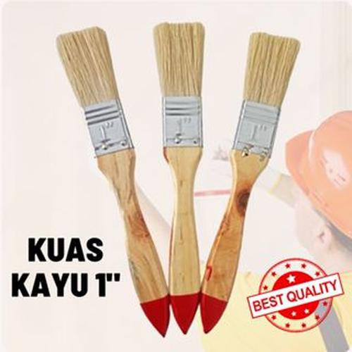 Promo Kuas Cat 1 Inch/Kuas Cat Tembok Merek Teson/Alat Cat Tembok ...