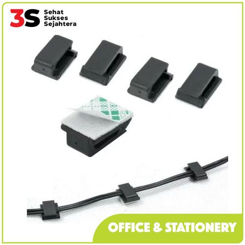Jual JFactory Klip Pengatur Jalur Kabel Lebih Rapi Dengan Perekat Kuat ...