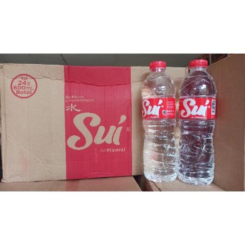 Jual Sui | 24 x 600 ml | Botol Tanggung | Air Mineral | Air Minum - Kota Bekasi - PRAPATAN SO2 ...