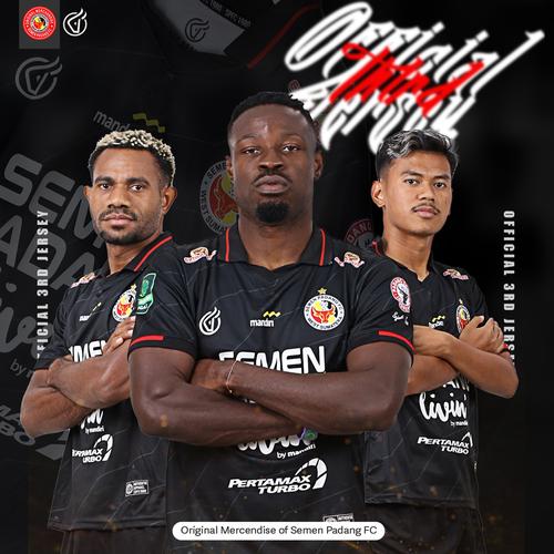 Jual JERSEY THIRD SPFC 2023 - Hitam, S - Kota Padang - Semen Padang FC ...