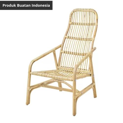 Jual Kursi Rotan Sandaran Lengan/Punggung Ringan Dan Kokoh 110cm ...