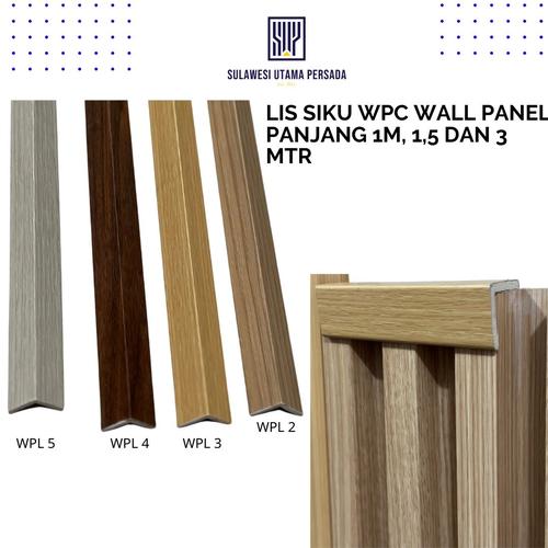 Jual lis siku wpc wall panel lis siku wall panel corner - WPL 02, 3 ...