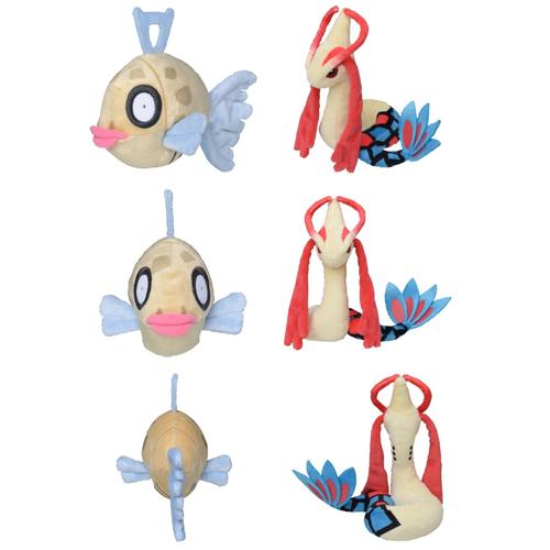 Jual ORIGINAL Pokemon Center Fit Plush Feebas Milotic Boneka gen 3 ...