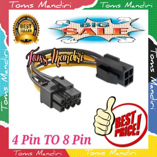 Jual Cable Adapter 4 Pin TO 8 Pin PSU Power Supply Kabel Konverter ...