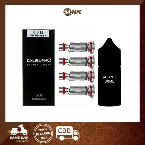 Jual Uwell Caliburn G / G2 / GK2 Coil PERPACK + Liquid Salt 30ml - 0.8 ...