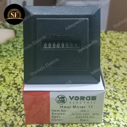 Jual Hour Counter / Hour Meter VORGE hm1 220 volt 48x48 hm-1 BUKAN FORT BZ - Jakarta Barat ...
