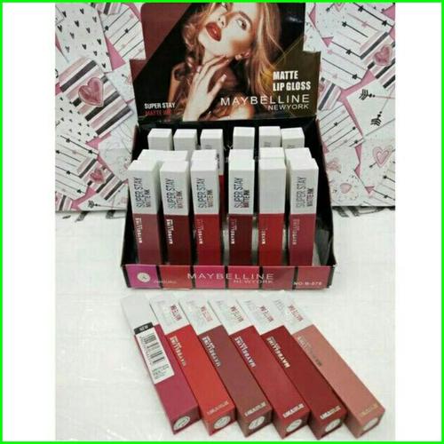 Jual Lipstik Maybelline Super Stay Matte ink Lipcream Maybelline ...