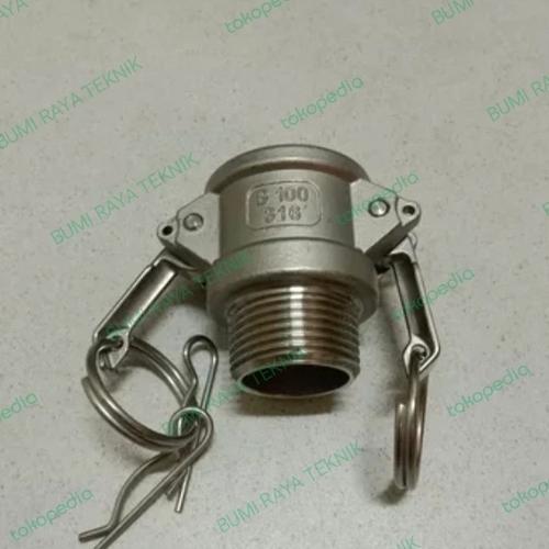 Jual Camlock type B uk. 3" inchi B 300 SS 316 - Jakarta Barat - BUMI ...