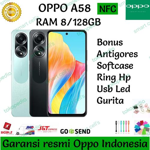 Jual OPPO A58 NFC 8/128GB | 6/128GB GARANSI RESMI OPPO INDONESIA ... Jual OPPO A58 NFC 8/128GB | 6/128GB GARANSI RESMI OPPO INDONESIA ...