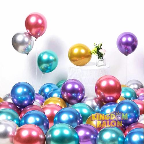 Jual Balon Latex Chrome / Balon Metalik Chrome / Metalic Ballons Chrome ...