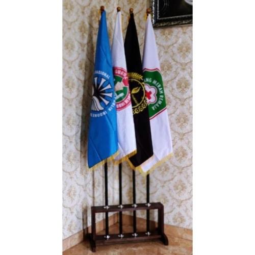 Jual PAKET TATAKAN BENDERA ISI 4 LUBANG PLUS TIANG DAN BENDERA PANJI ...