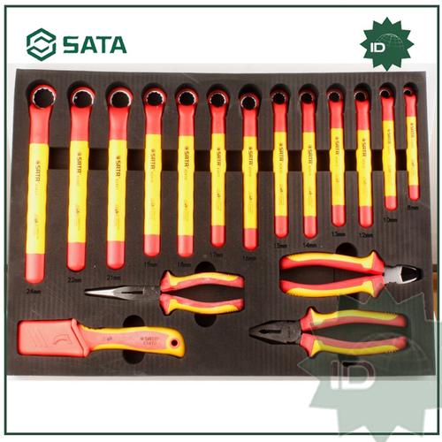 Jual Tool Kit Set Listrik 68 Pcs 09928 New Energy Car Tool Set Sata ...