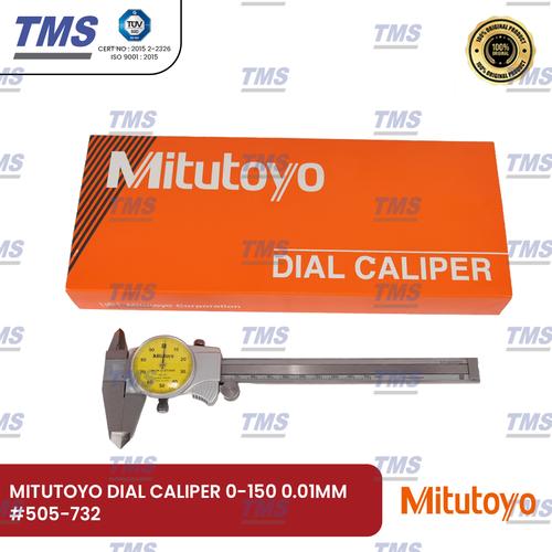 Jual Sigmat Jarum Jangka Sorong Mitutoyo Dial Caliper 0 – 150 MM #505-732 - Jakarta Pusat ...