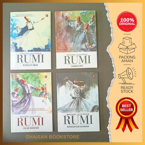 Jual Paket 4 Buku Rumi Syair Cinta Rumi - Maulana Jalaluddin Rumi ...