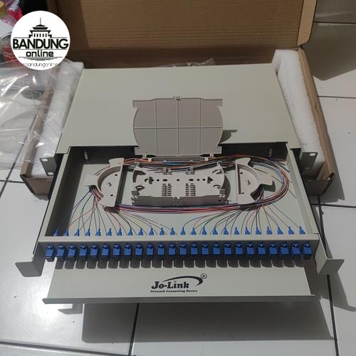 Jual OTB ODF 12/24/48/96 Core SC Fiber Optic Drawer Lengkap Isi - 24 ...