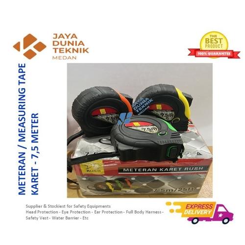 Jual Meteran tarik Meter karet 7.5 meter RUSH - Kota Medan - Jaya Dunia ...