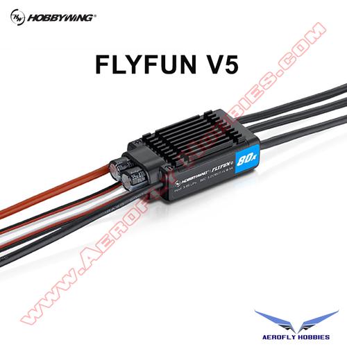 Jual Hobbywing 80A ESC Flyfun V5 for 3-8S Lipo Battery - Jakarta Utara ...