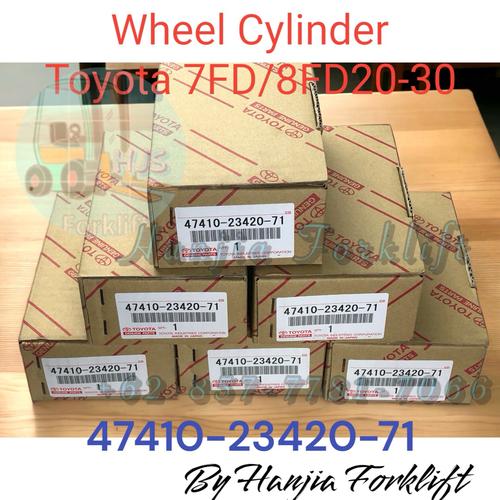 Jual Master Rem Bawah Wheel Cylinder Toyota Forklift 47410-23420-71 7F ...