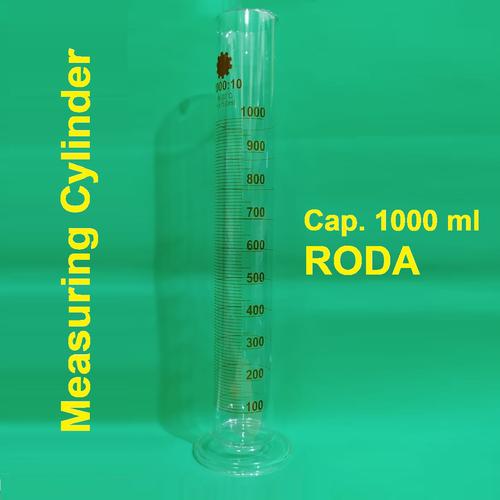 Jual MEASURING CYLINDER 1000 ML GELAS UKUR KACA 1 LITER GELAS TAKARAN ...