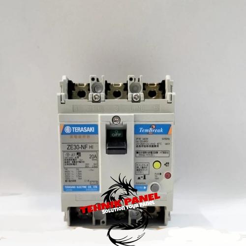 Jual MCCB 3P 20A 1,5KA 30MA ZE30NF TERASAKI - Jakarta Pusat - TEHNIK PANELL | Tokopedia