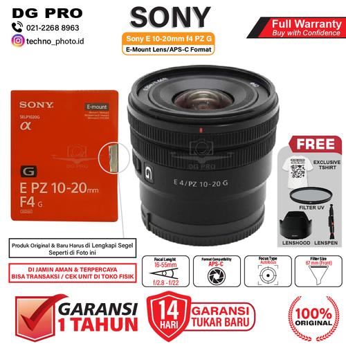 Jual Sony E PZ 10-20mm f4 G Lens Sony 10-20 mm f/4 Power Zoom Garansi Resmi - Jakarta Pusat - DG ...