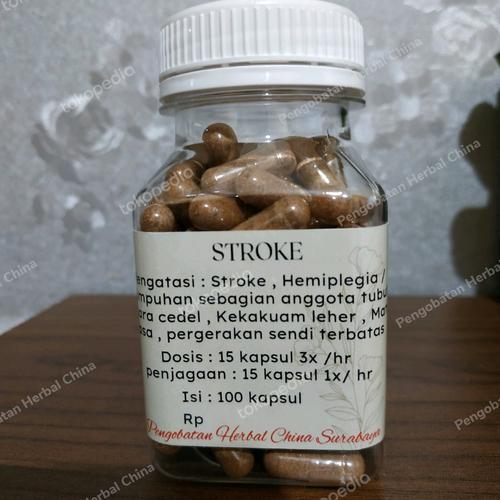 Jual Obat Cina Struk/Stroke, Hemiplegia/Lumpuh sebagian tubuh,Wajah ...