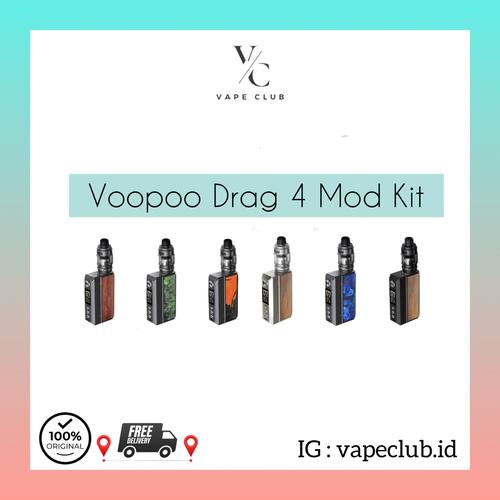 Jual VOOPOO Drag 4 Box Mod Kit - Gun tropical - Jakarta Pusat ...
