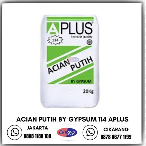 Jual Acian Putih By Gypsum 114 Aplus Harga Distributor - Kab. Bekasi ...