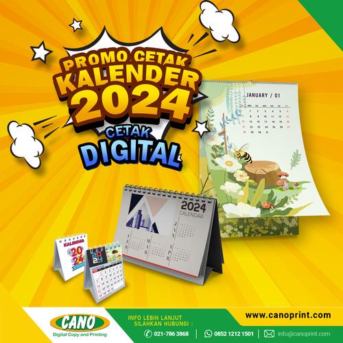 Jual KALENDER CUSTOM CETAK DIGITAL - Meja 2 - Kota Depok - Cano Digital ...