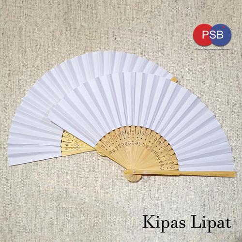 Jual Kipas Lipat Kertas Polos / Kipas Tangan / Souvenir Kipas - Jakarta ...
