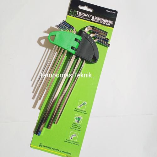 Jual Kunci L set TEKIRO Panjang 8pcs Tekiro Hex Key Long 2-10mm ...