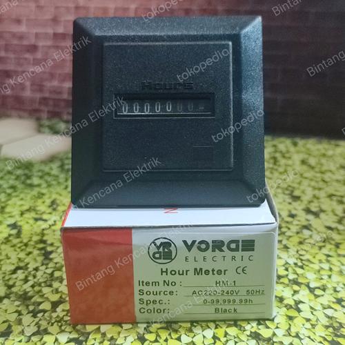Jual Hour Counter / Hour Meter Fort hm1 220 volt 48x48 hm-1 - Jakarta Barat - Bintang Kencana ...
