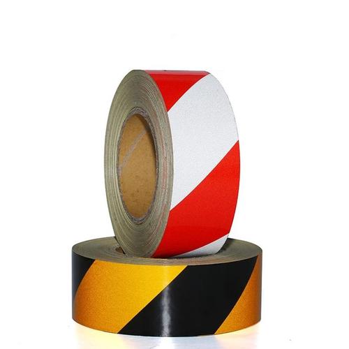 Jual Stiker Reflektif Rambu Safety Police Line Kuning Hitam sticker ...