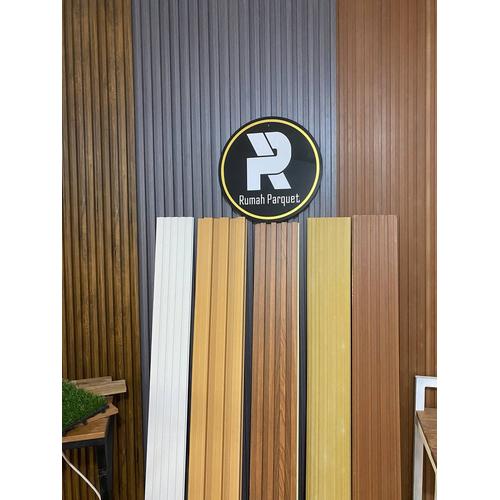 Jual WallPanel WPC Hiasan Dinding Wall panel - Wood panel - CH150-Putih ...